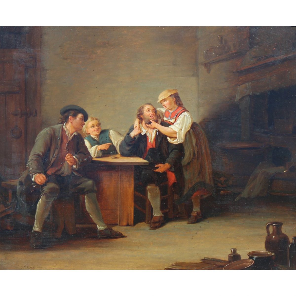 Auguste-Xavier Leprince (French, 1799 - 1826) - Helmuth Stone Gallery